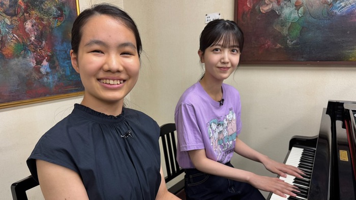 「24時間テレビ48」チャリティーライブ生中継で 視覚障がいの少女と乃木坂46久保史緒里がピアノ連弾に挑戦｜24時間テレビ｜日本テレビ