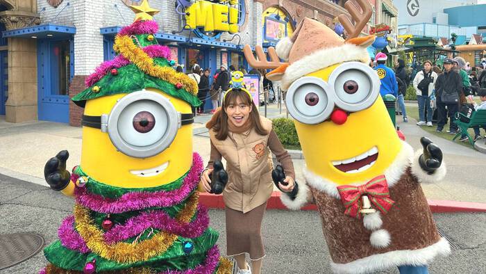「クリスマスUSJ」リポーター：後藤楽々｜ZIP!｜日本テレビ