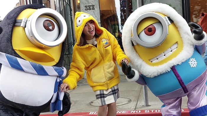 「クリスマスUSJ」リポーター：後藤楽々｜ZIP!｜日本テレビ